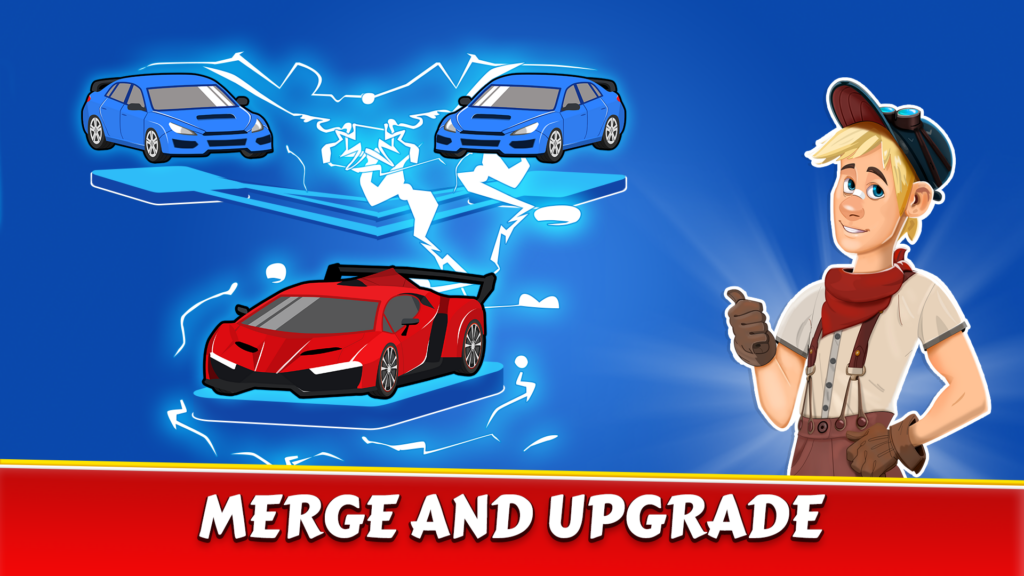 Merge Cars Idle Game – Baxter Games Newcastle Limited